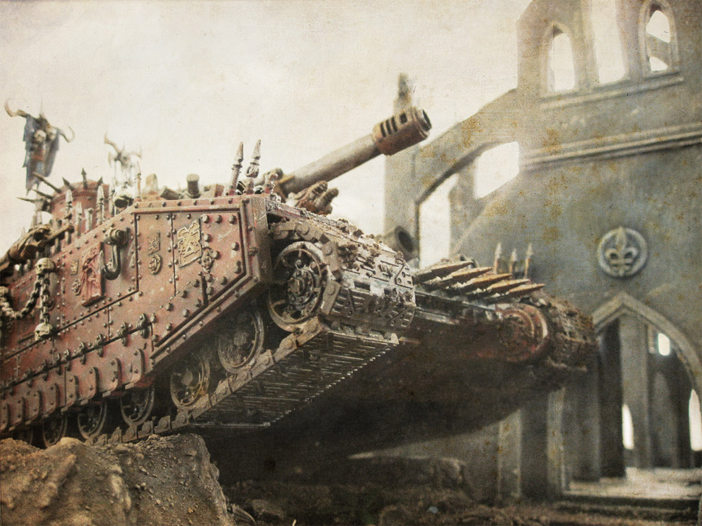 CoolMiniOrNot - Chaos Baneblade #2 by laban